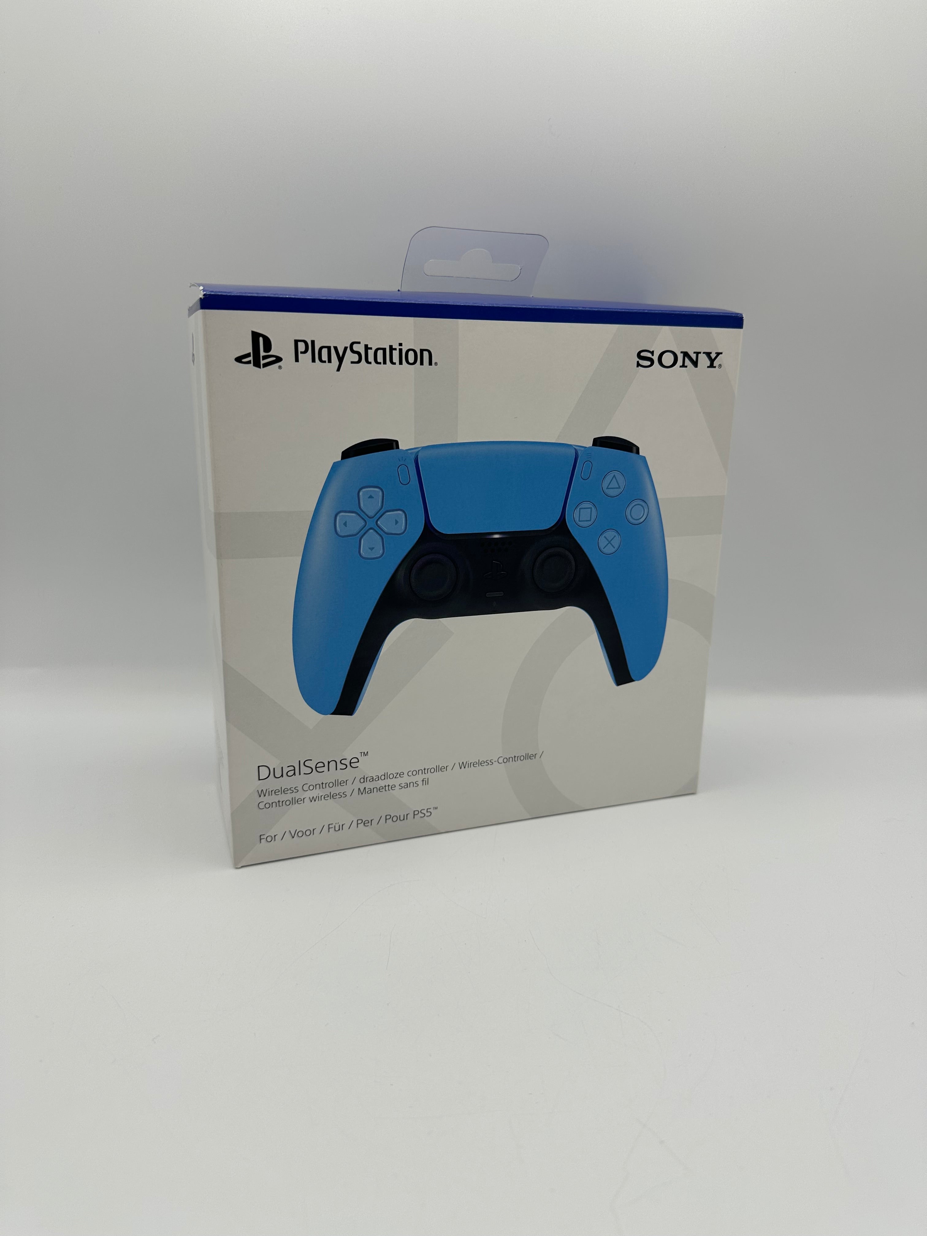Sony PlayStation 5 DualSense Controller Starlight Blue OVP - PS5 Contr ...